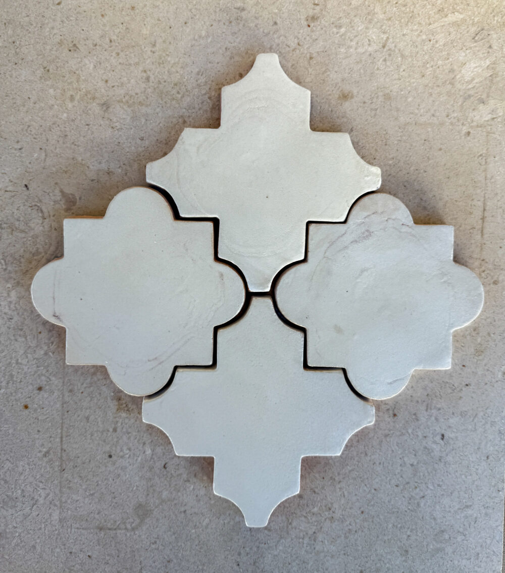MOROCCAN SHAPE sample | Handmade Terracotta Tile
